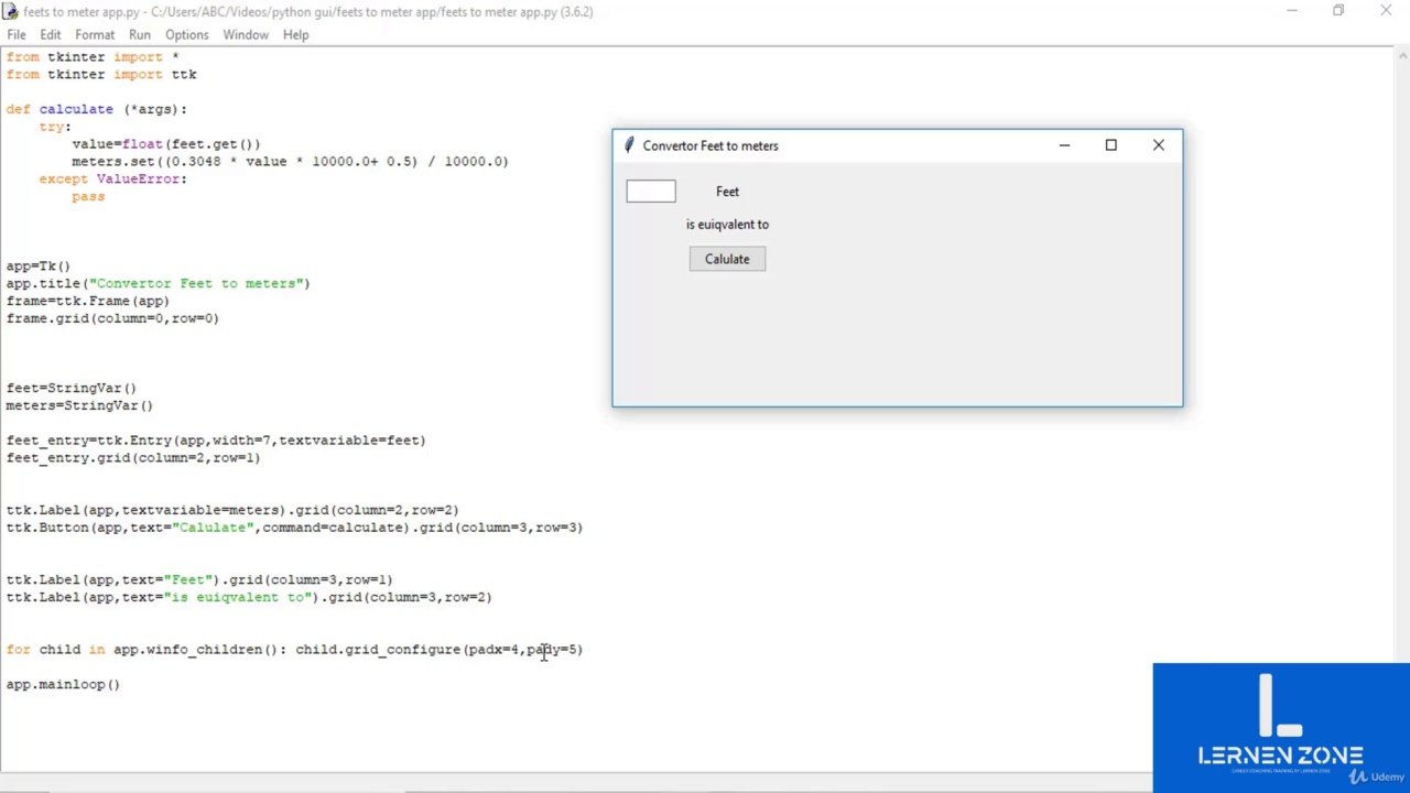 دانلود Udemy Learn Complete Python 3 Gui Programming